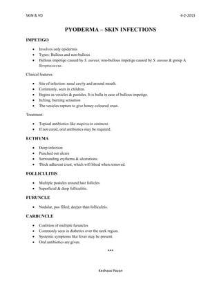 Pyoderma | PDF