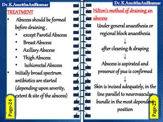 Pyogenic abscess by Dr.K.AmrithaAnilkumar | PPTX