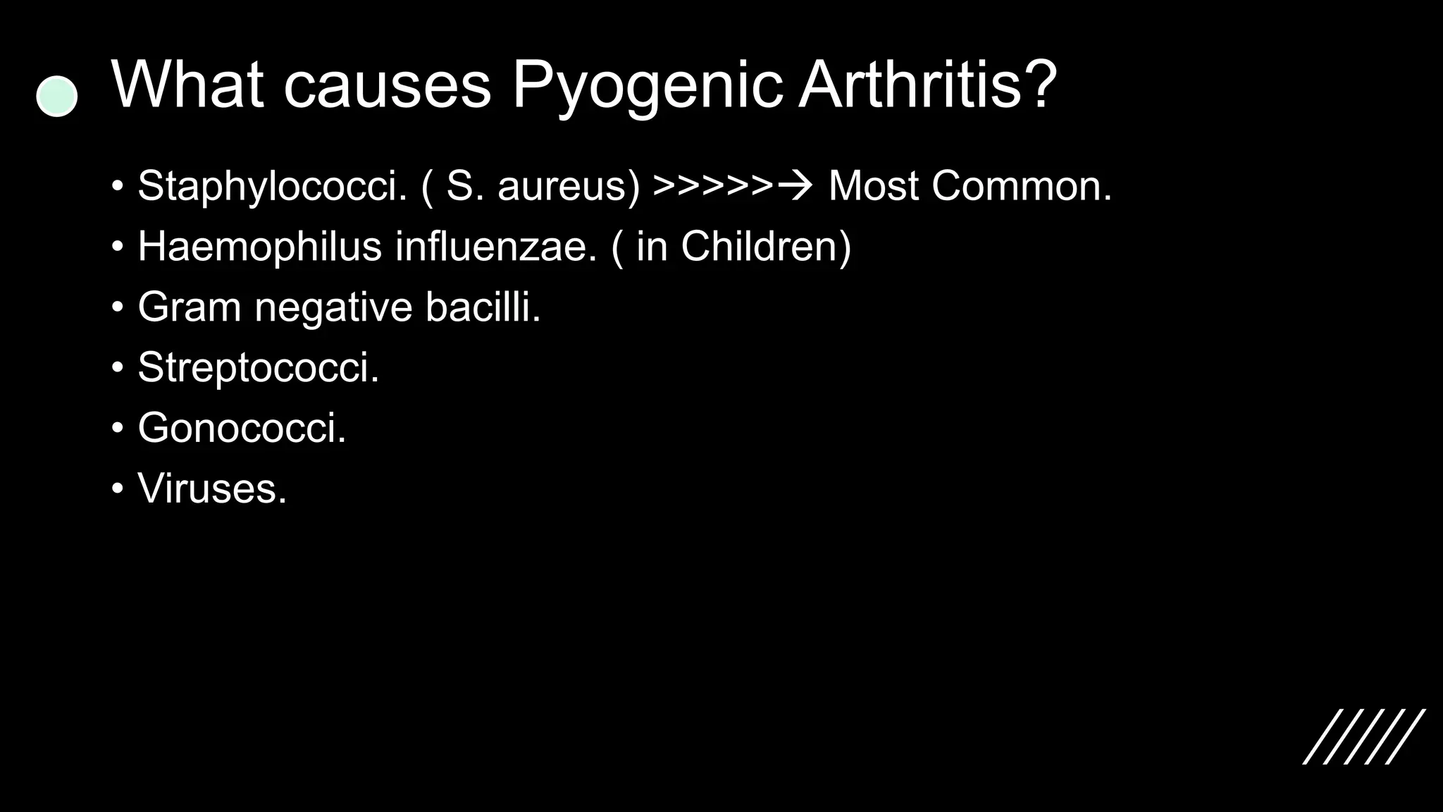 Pyogenic_Arthritis and its management ppt | PPTX