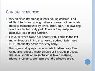 Pyogenic bone and joint infections | PPTX