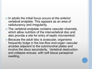 Pyogenic bone and joint infections | PPTX