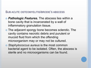 Pyogenic bone and joint infections | PPTX