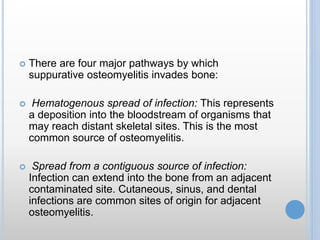 Pyogenic bone and joint infections | PPTX