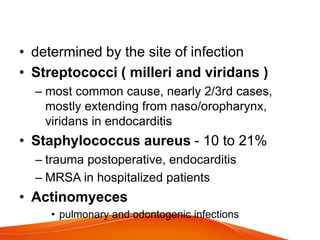 Pyogenic brain abscess | PPTX