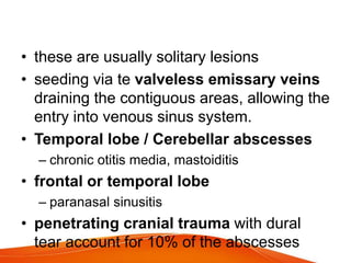 Pyogenic brain abscess | PPTX