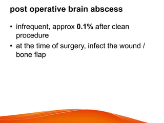 Pyogenic brain abscess | PPTX