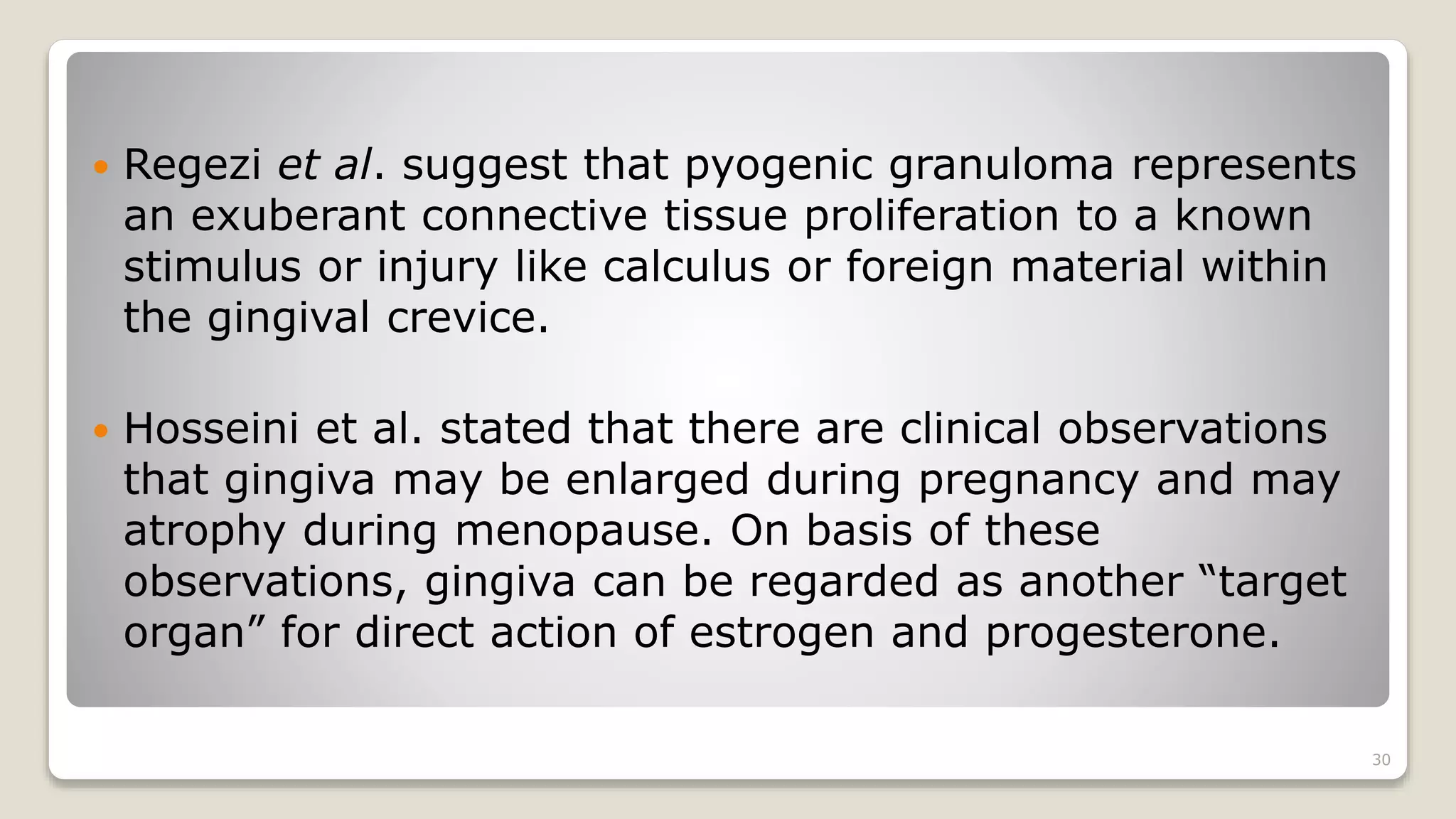 Pyogenic granuloma a case presentation | PPTX