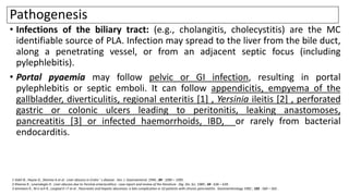 Pyogenic liver abscess | PPTX