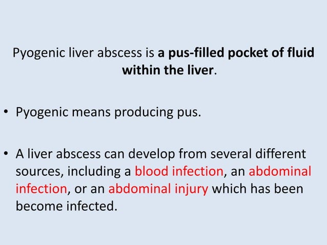 Pyogenic Liver Abscesspptx