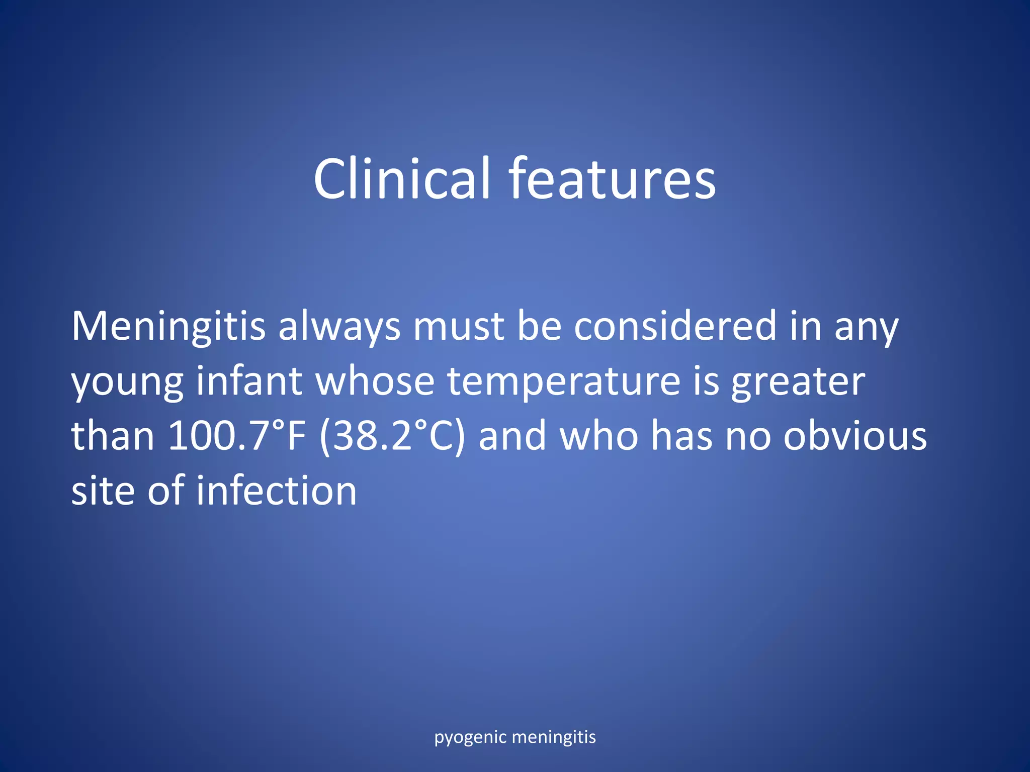 pyogenic meningitis | PPTX | Brain and Nervous System Disorders ...