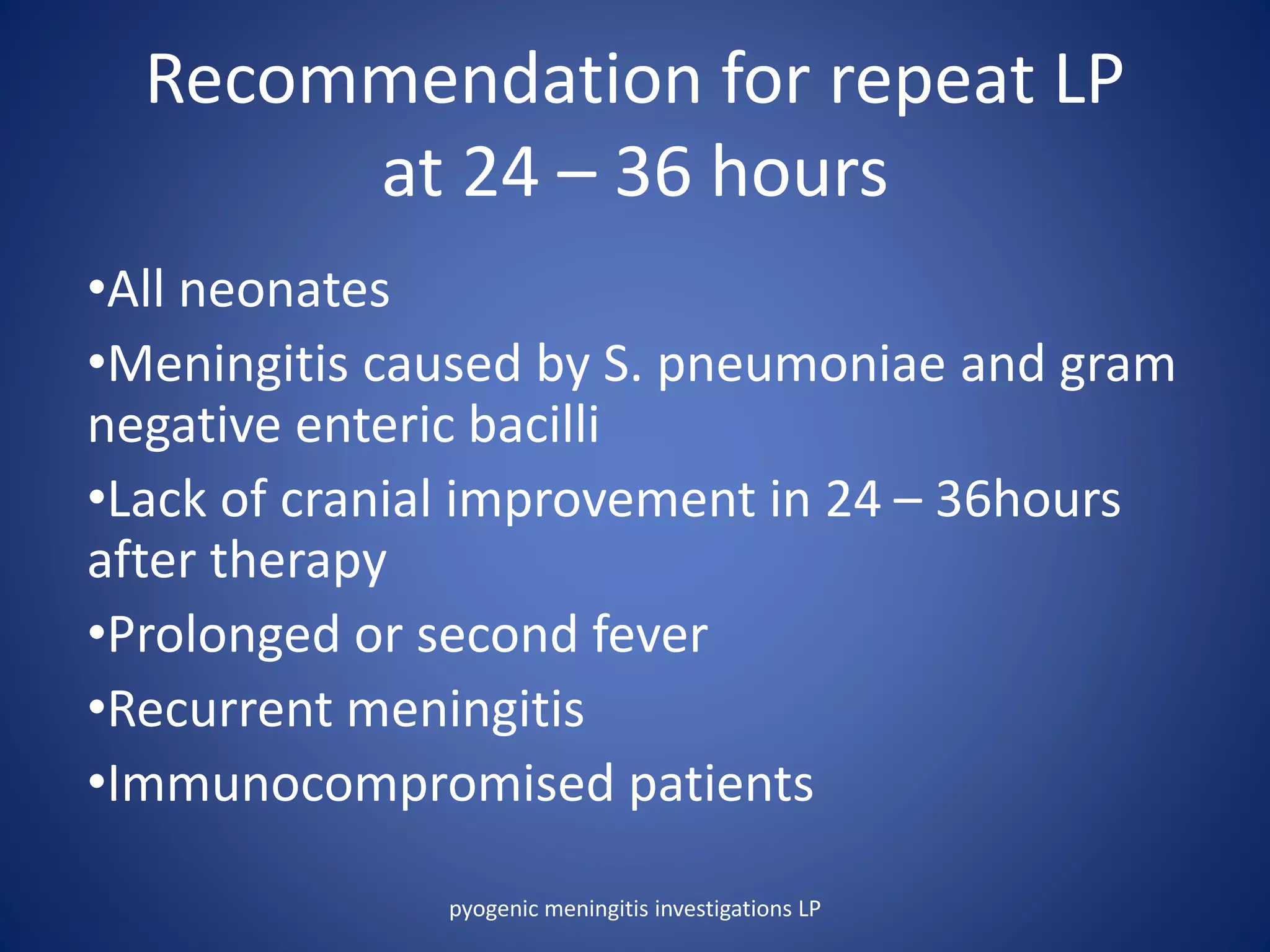 pyogenic meningitis | PPTX