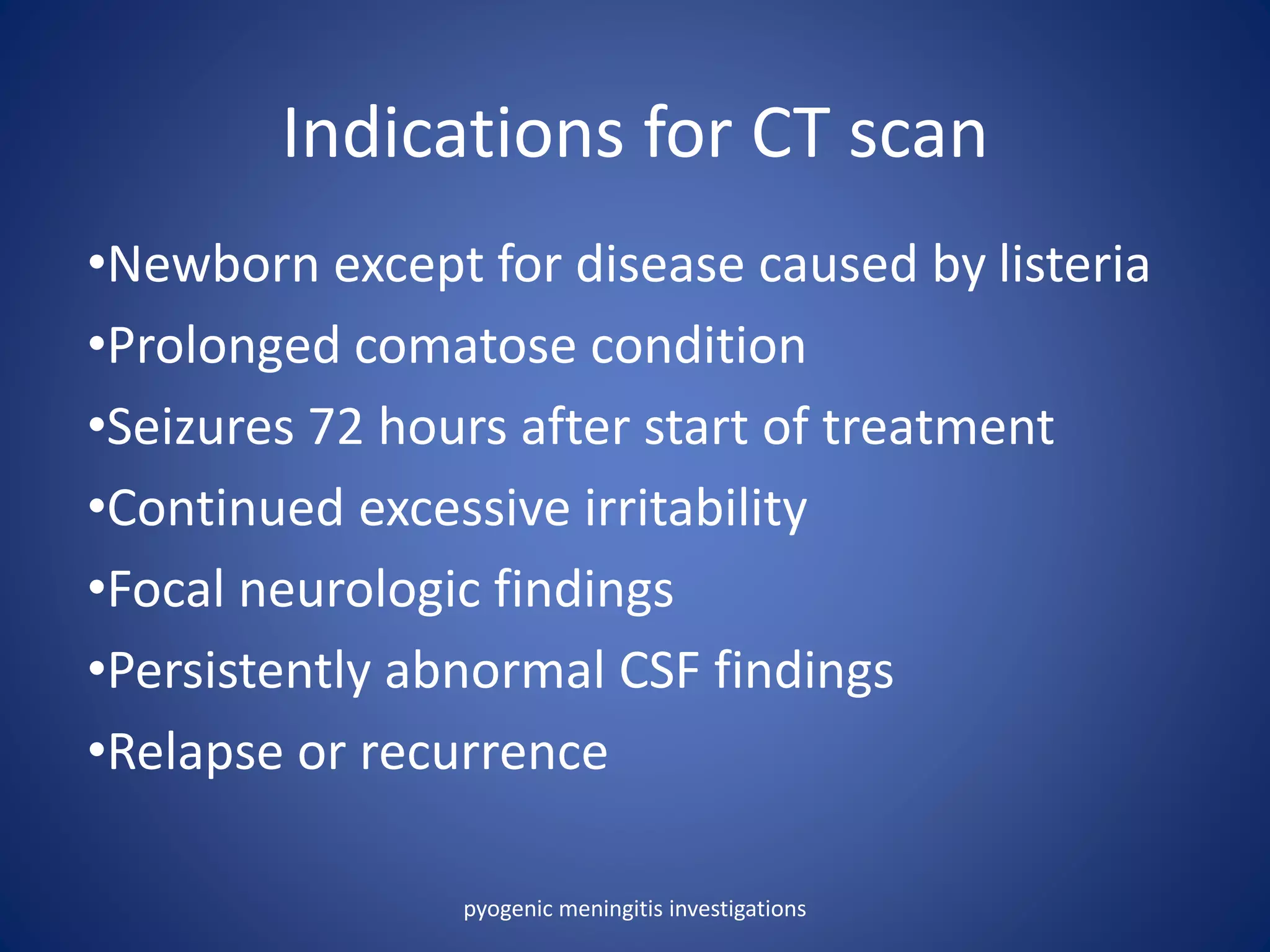 pyogenic meningitis | PPTX