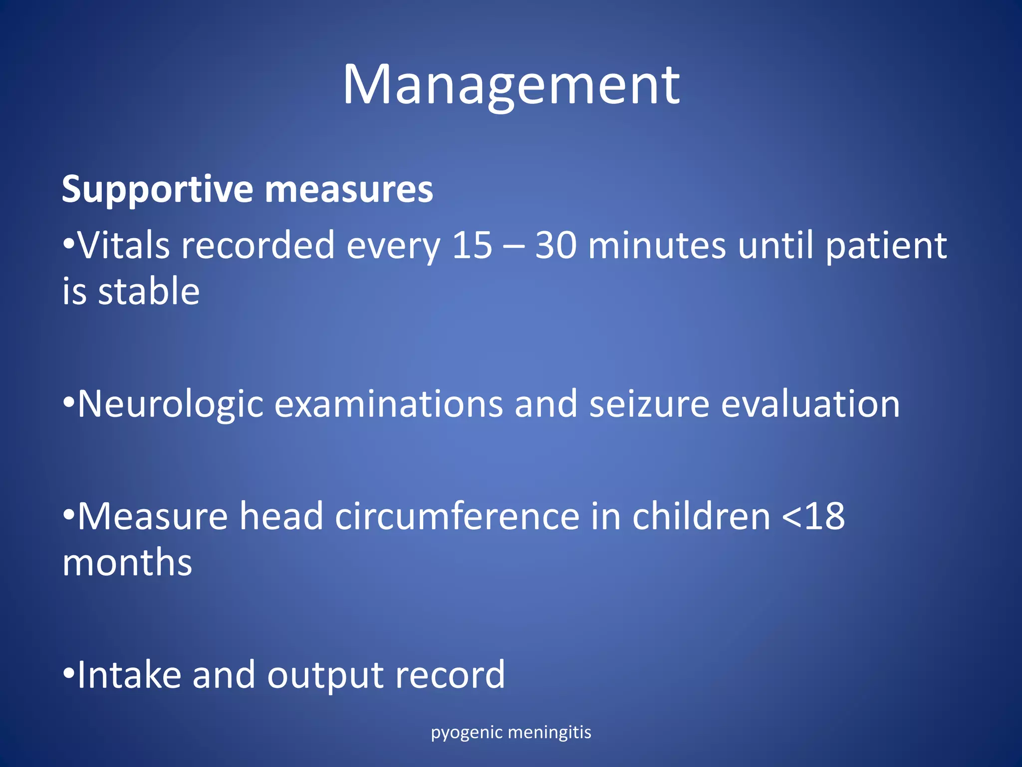 pyogenic meningitis | PPTX