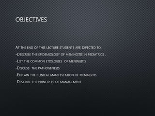Pyogenic meningitis | PPT