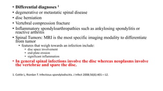 Pyogenic spine infections | PDF