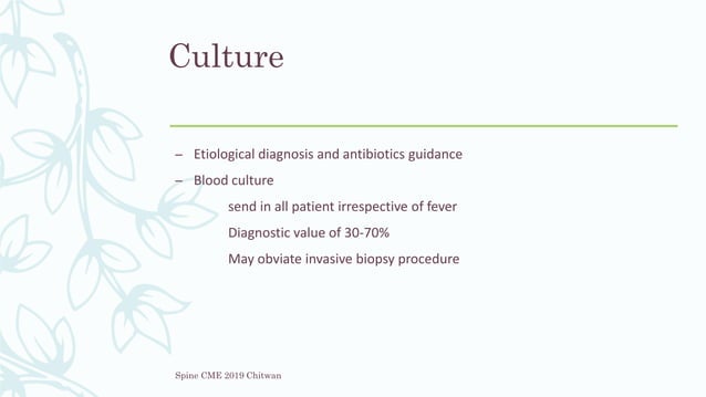 Pyogenic spondylitis cme chitwan 2019 | PPTX | Bone and Joint ...