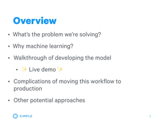 Machine learning in production with scikit-learn | PPT