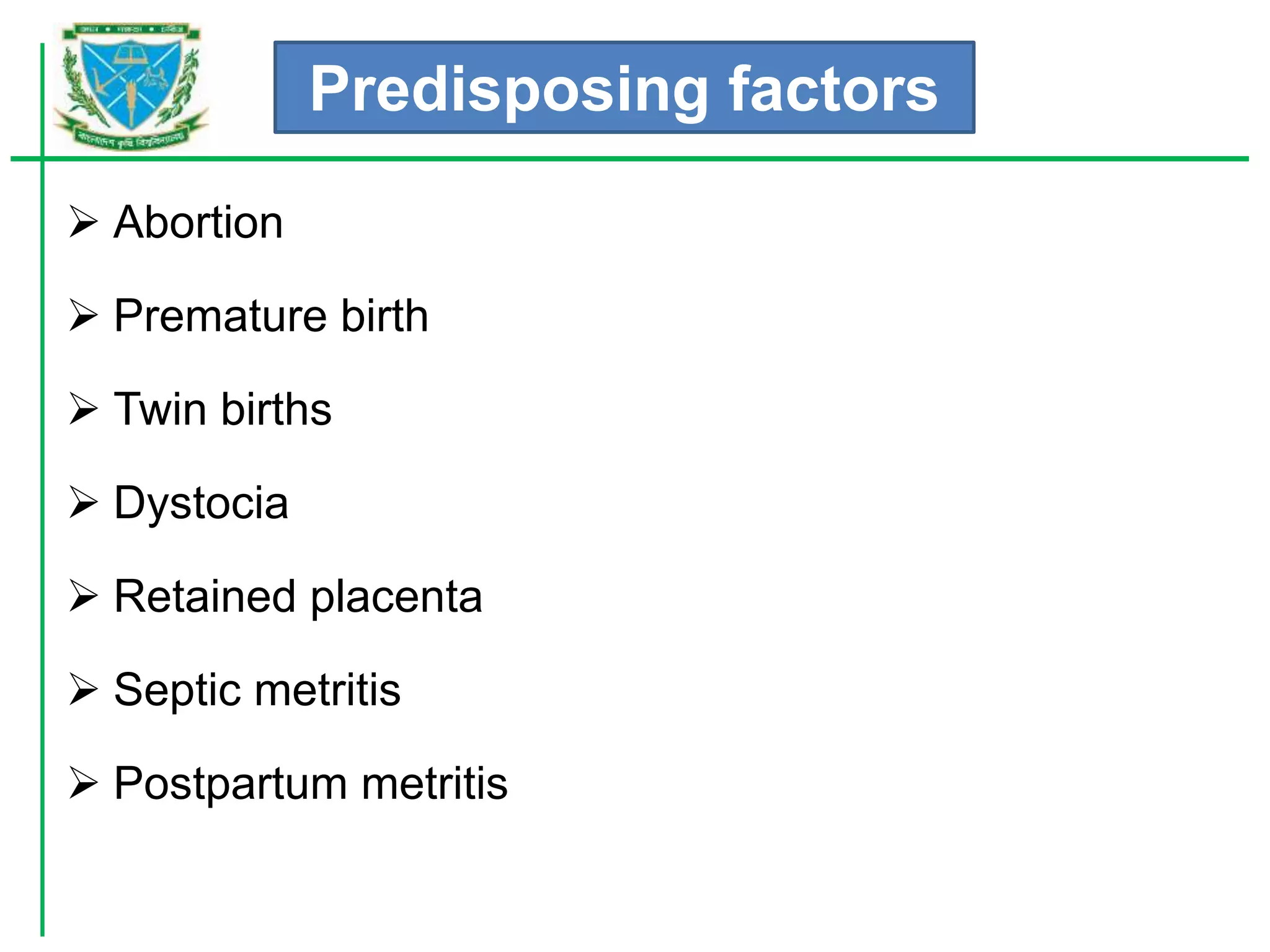 Pyometra in cow | PPTX
