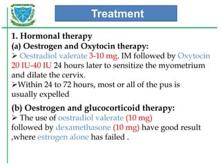 Pyometra in cow | PPTX