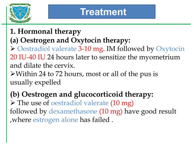 Pyometra in cow | PPTX | Pregnancy | Reproductive Health