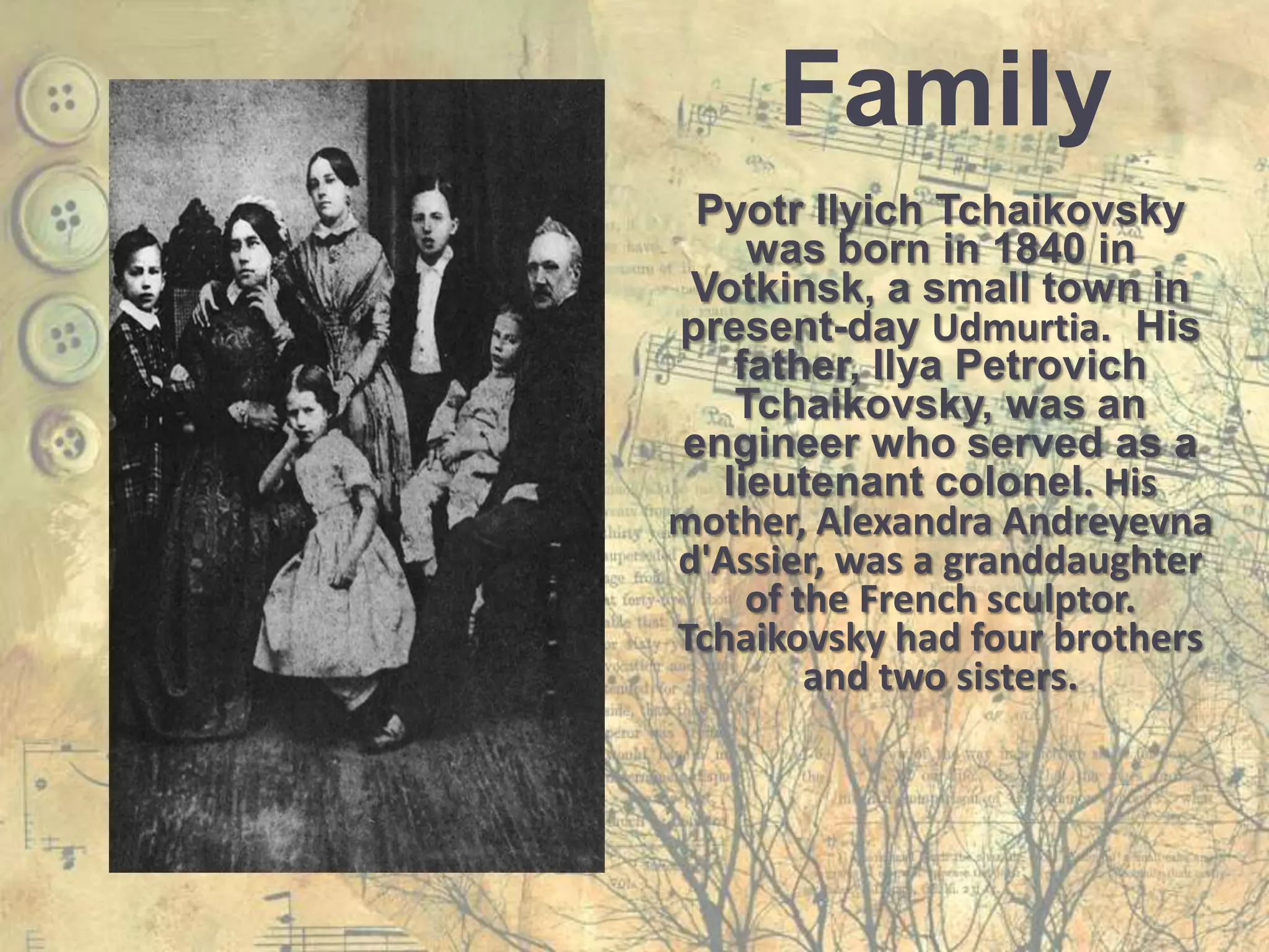 Pyotr ilyich tchaikovsky | PPTX