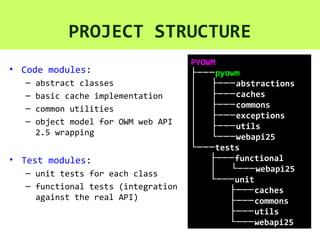 PyOWM - my first open source project | PPT