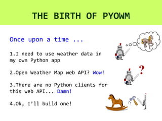 PyOWM - my first open source project | PPT