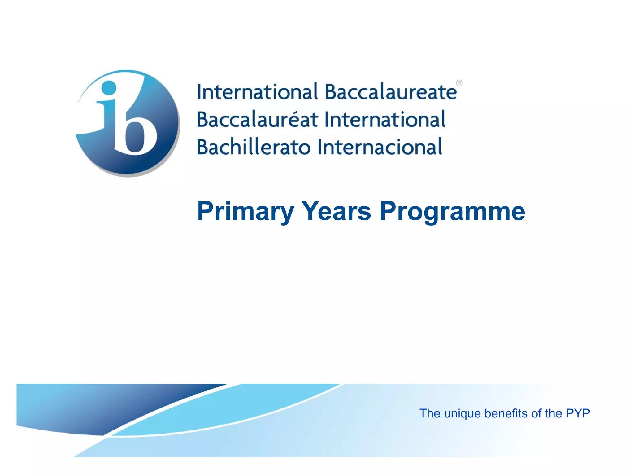 Pyp presentation | PPT