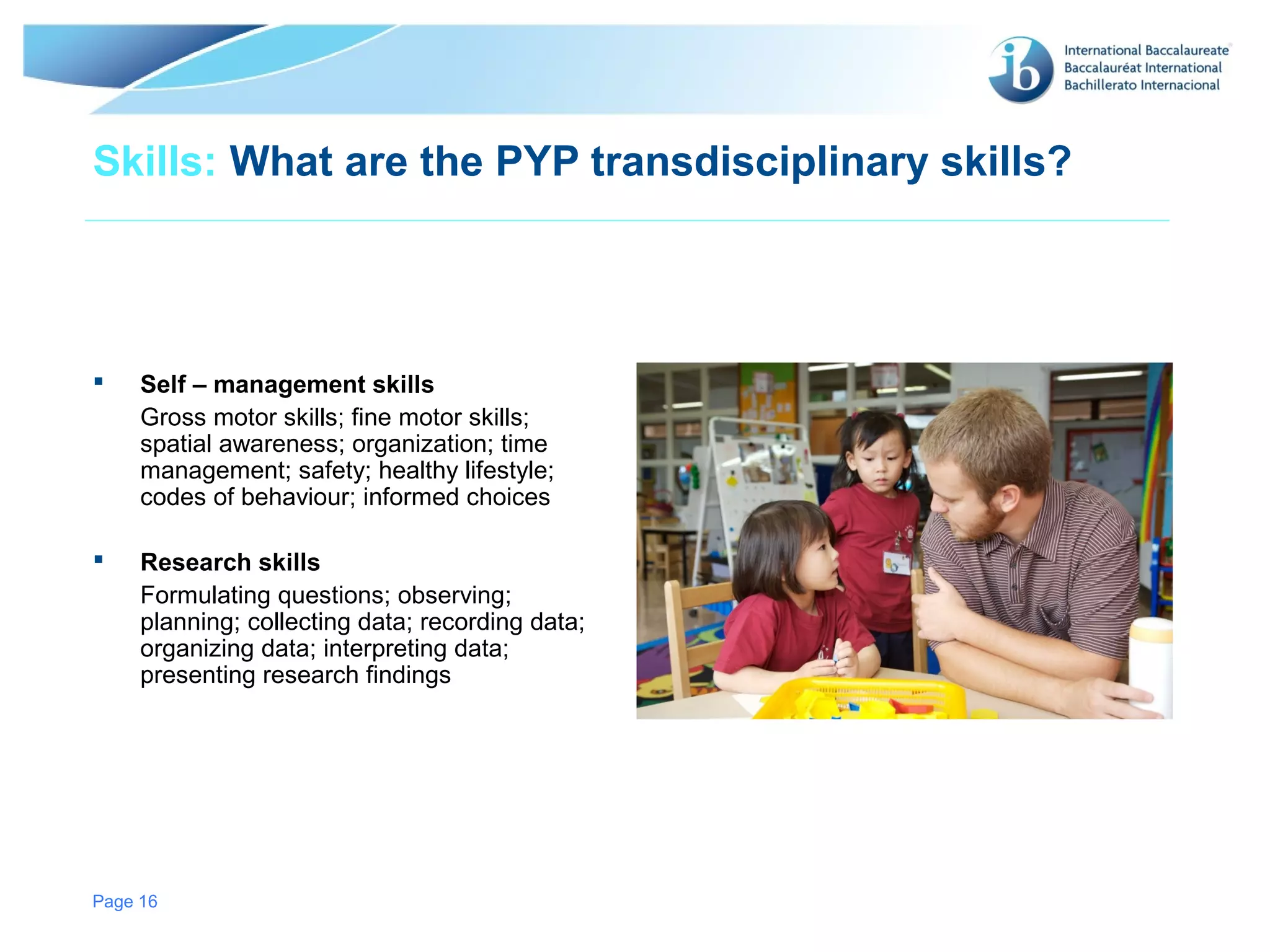 Pyp presentation | PPT