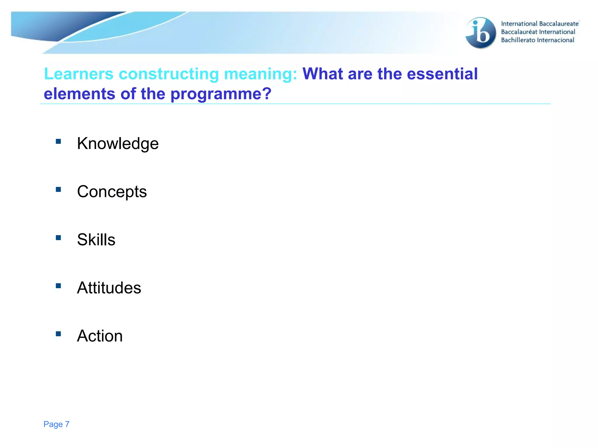 Pyp presentation | PPT