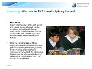 Pyp presentation | PPT
