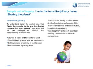 Pyp presentation | PPT