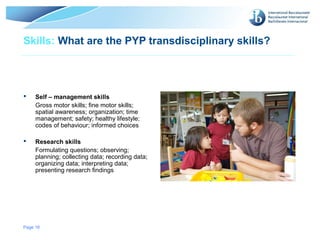 Pyp presentation | PPT