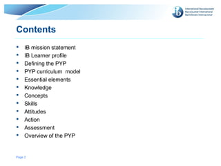 Pyp presentation | PPT