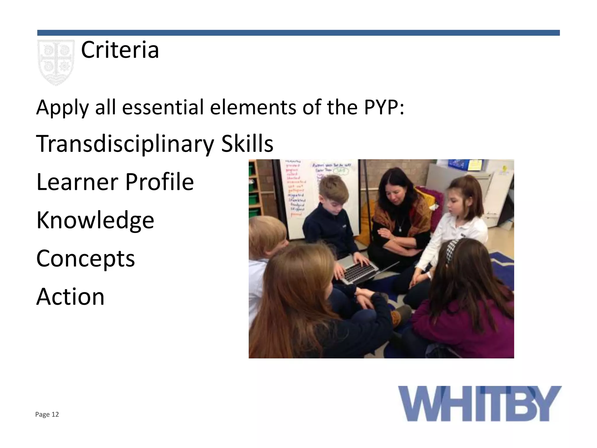 IB Primary Years Programme (PYP) Exhibition | PPTX