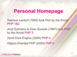 Apples and Oranges-- Introductory Comparison between PHP and Python | PPT