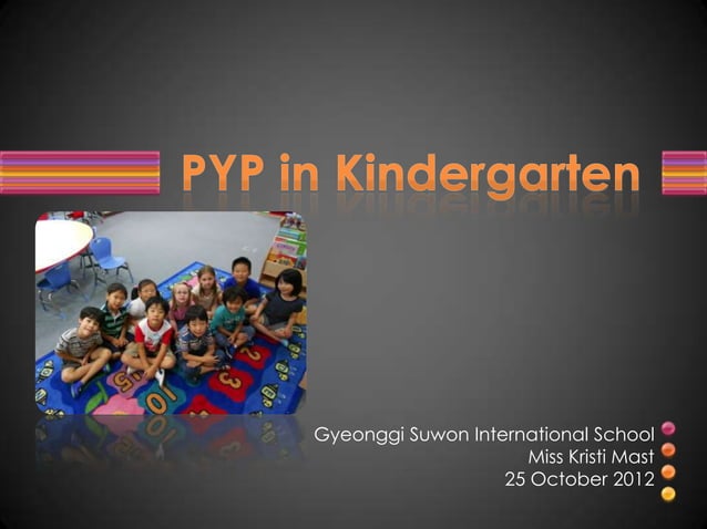 PYP in Kindergarten | PPT