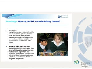 An introduction to the Primary Years Program | PPT | Primary Education ...
