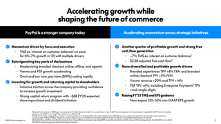 PYPLThe PayPal Earnings Presentation for Q3 2025 provides a ...