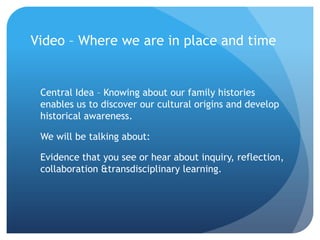 PYP New Teacher Induction PD | PPTX