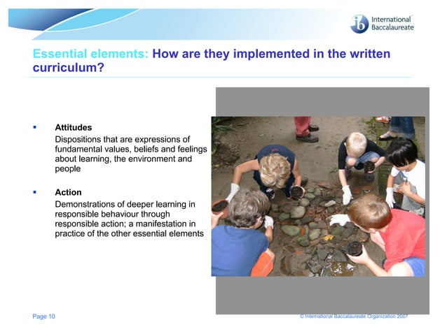 Intro to PYP for Parents | PPT | Primary Education | Education