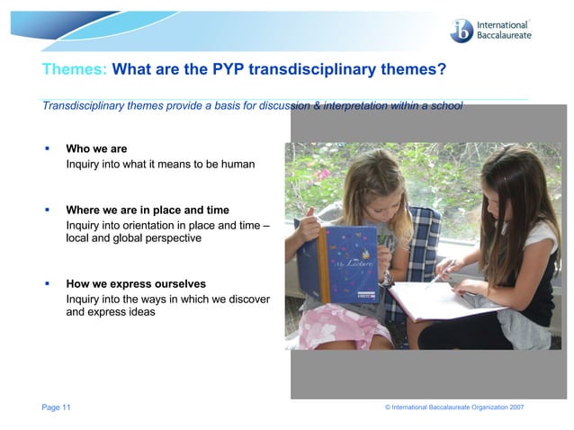 Intro to PYP for Parents | PPT | Primary Education | Education
