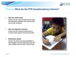 Intro to PYP for Parents | PPT