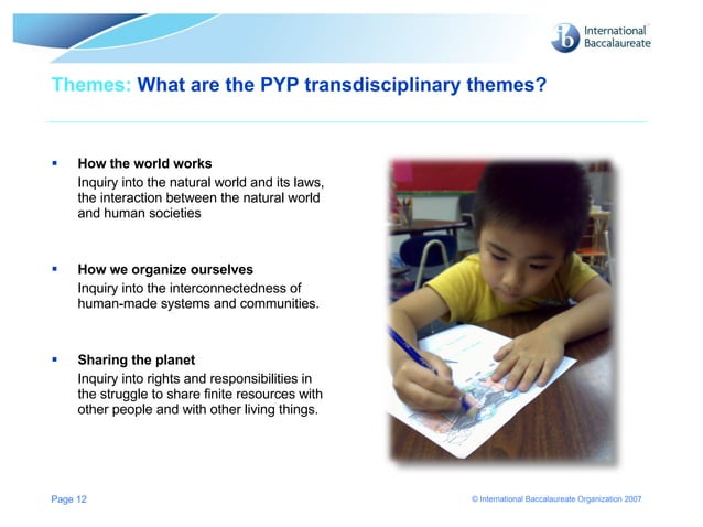 Intro to PYP for Parents | PPT | Primary Education | Education