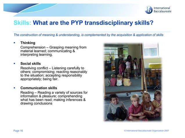 Intro to PYP for Parents | PPT | Primary Education | Education