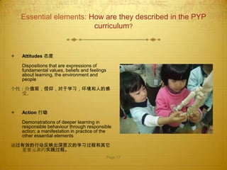 PYP Parent Chinese | PPTX