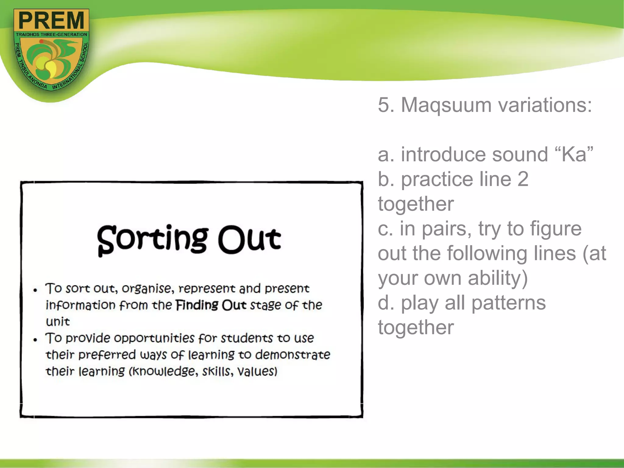 Pyp parent workshop | PDF