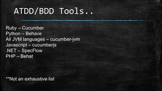 Pyptug atdd agile_ci_uploaded | PPT