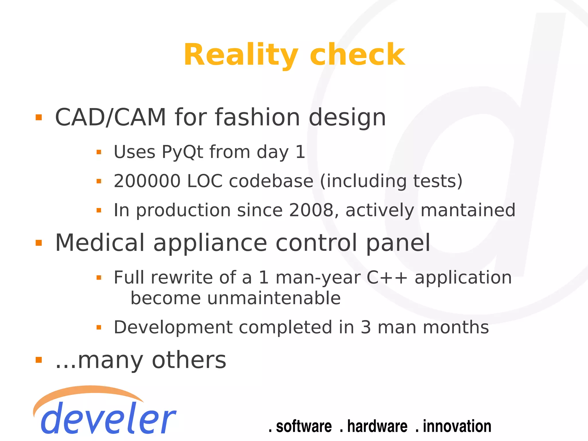PyQt: rapid application development | PDF