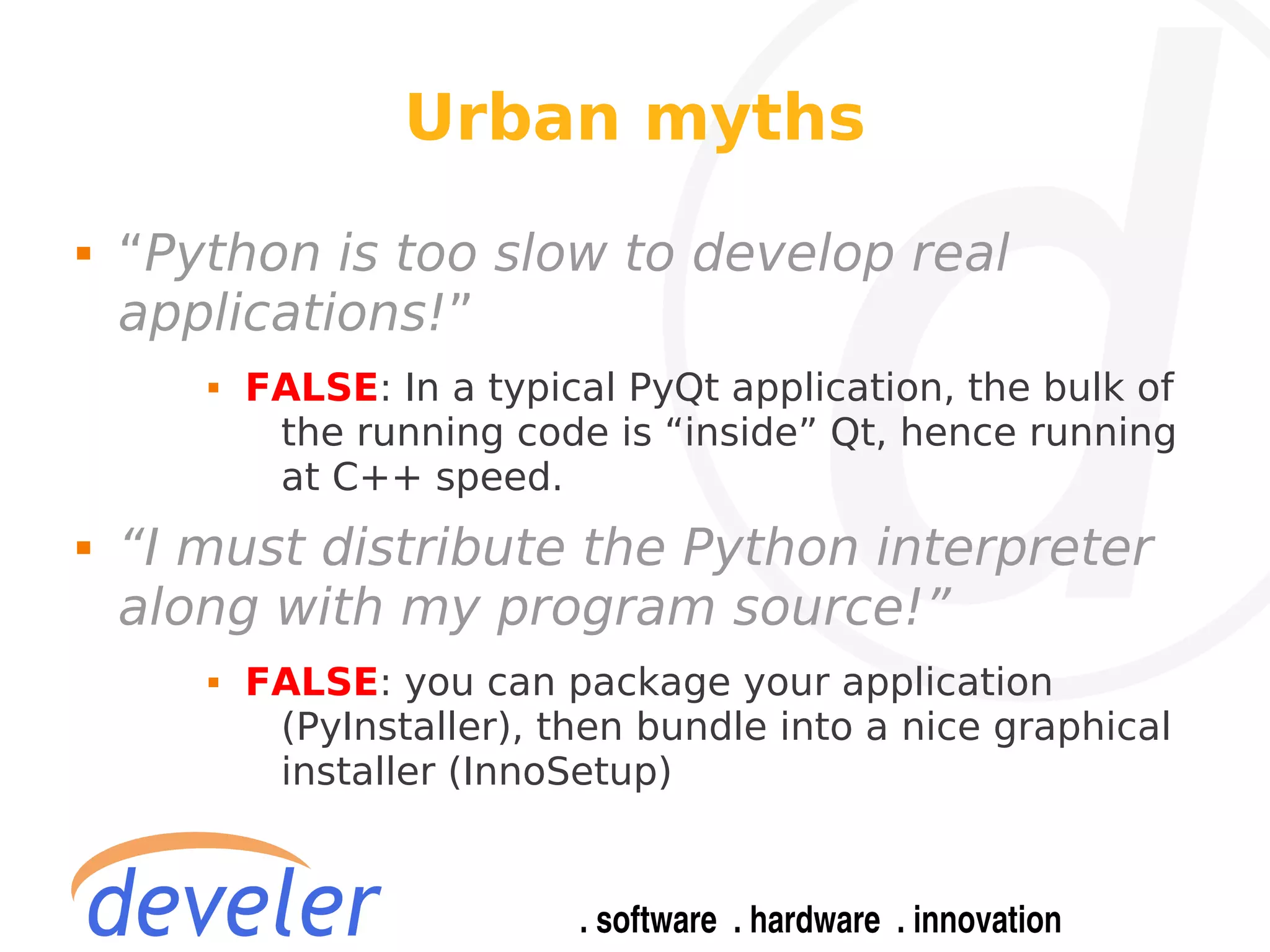 PyQt: rapid application development | PDF